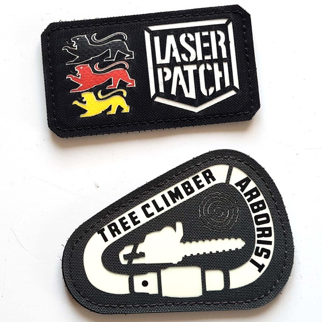Tree Climber Arborist Tree Care Chainsaw | Lasercut Cordura Custom ...