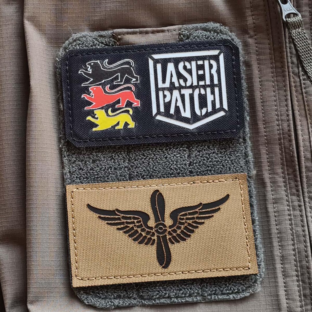 Handcrafted Branch Badge Laser Cut Cordura Patch for US Army Aviation ...
