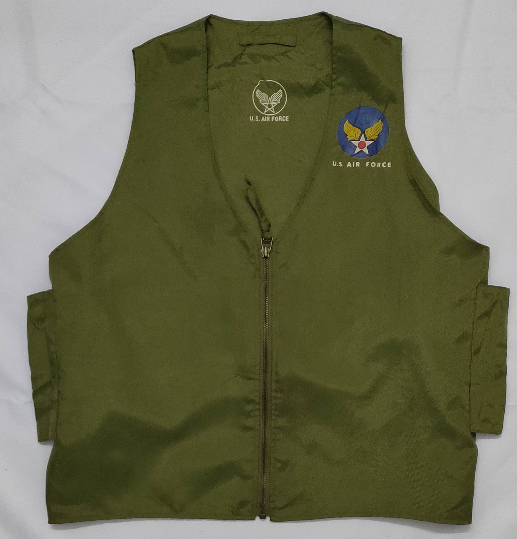 Vintage U.S Air Force Military Vest Archival Clothing Large Size - Etsy