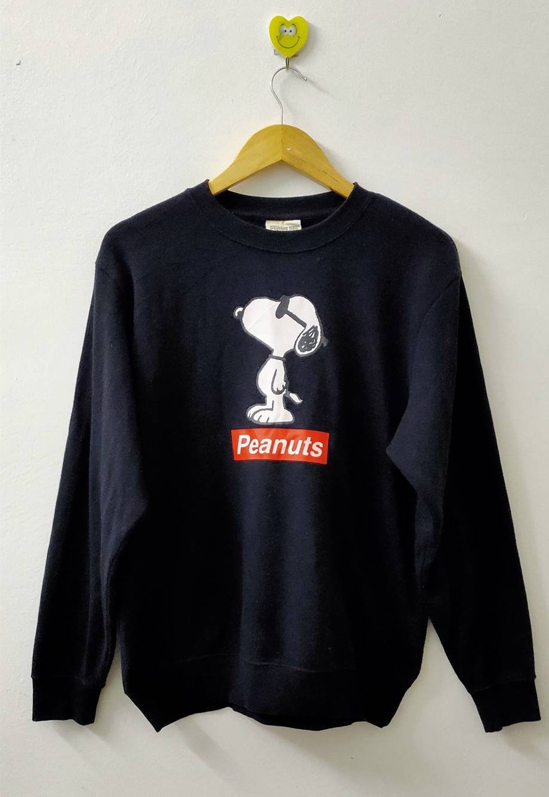 Peanuts Snoopy Crewneck Sweatshirt Size on Tag Large - Etsy