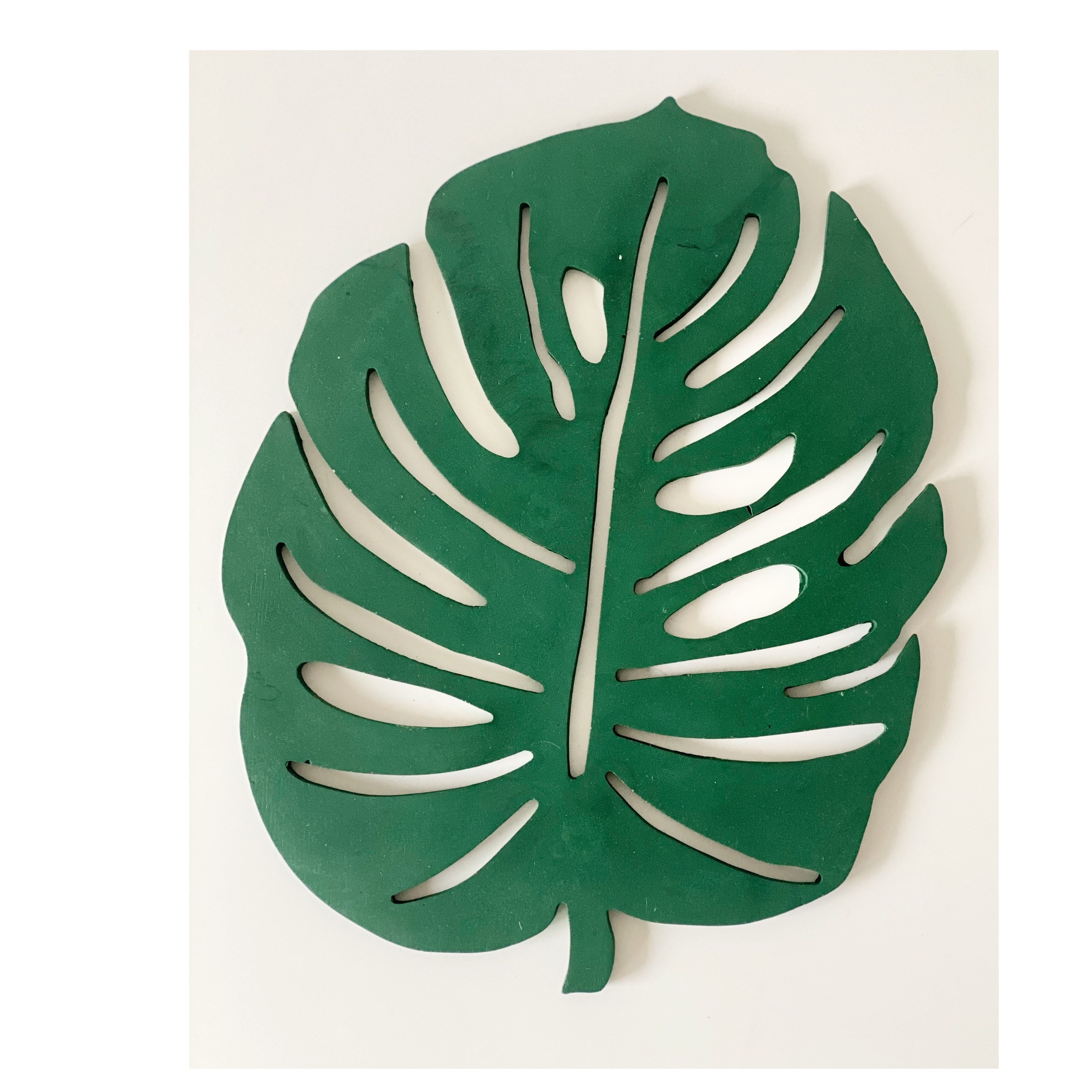 Monstera Leaf Tray, Centerpiece - Etsy