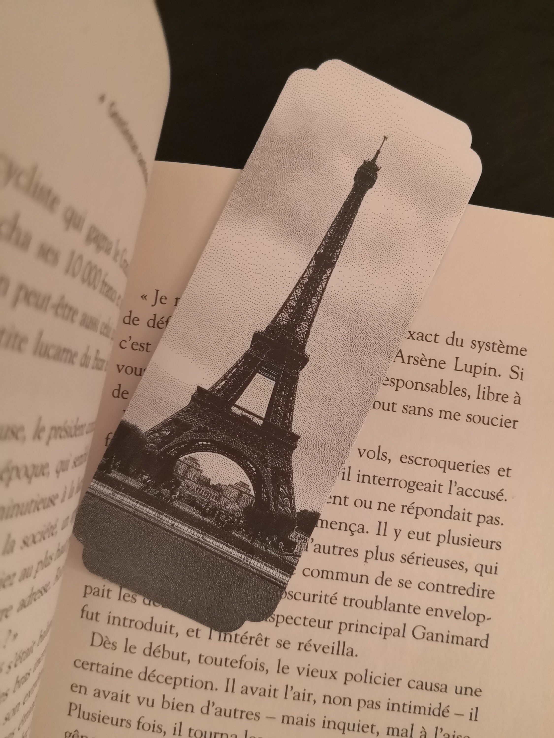 Paris Bookmark - Etsy