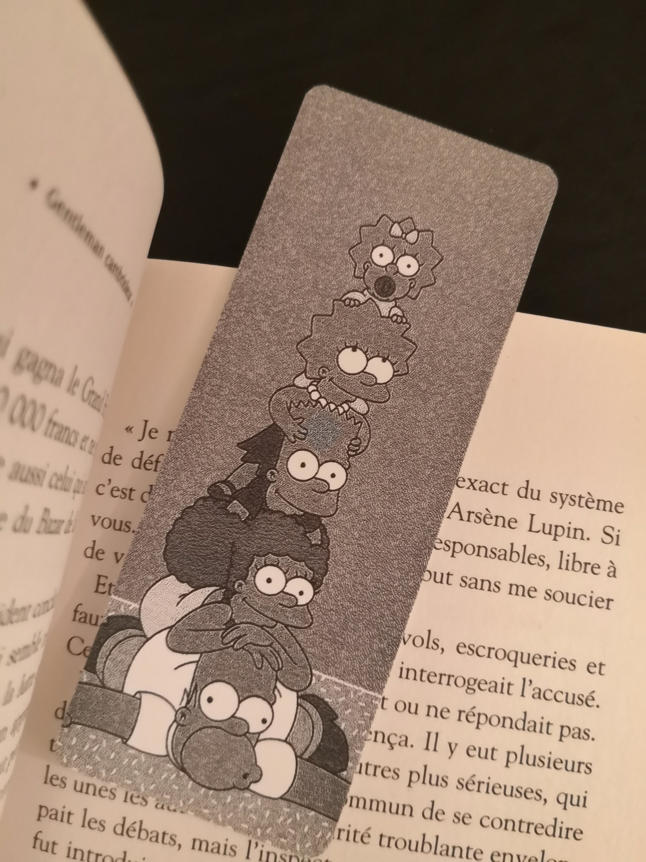 Simpsons Bookmark - Etsy