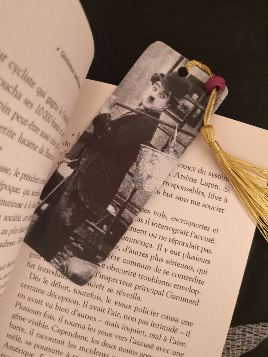 Charlie Chaplin Bookmark - Etsy