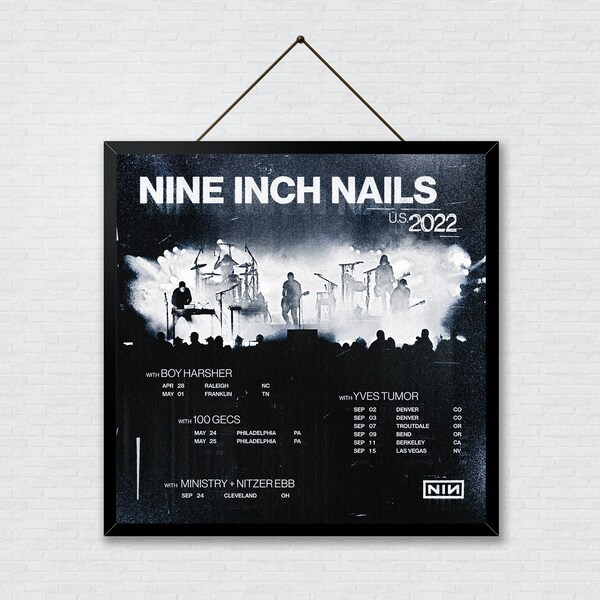 Nine Inch Nails Poster - Etsy
