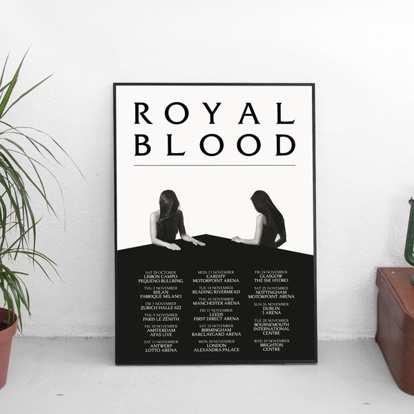 Royal Blood Poster - Etsy UK