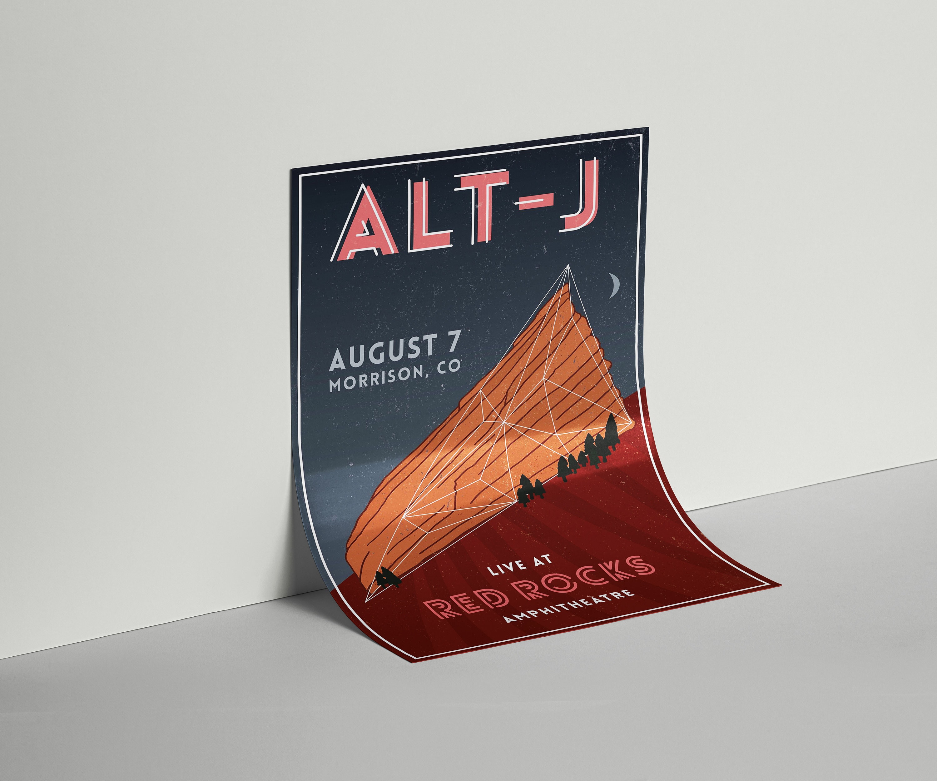 Alt J Concert Poster, Alt-j Tour Poster, Alt J Print, Rock Poster ...