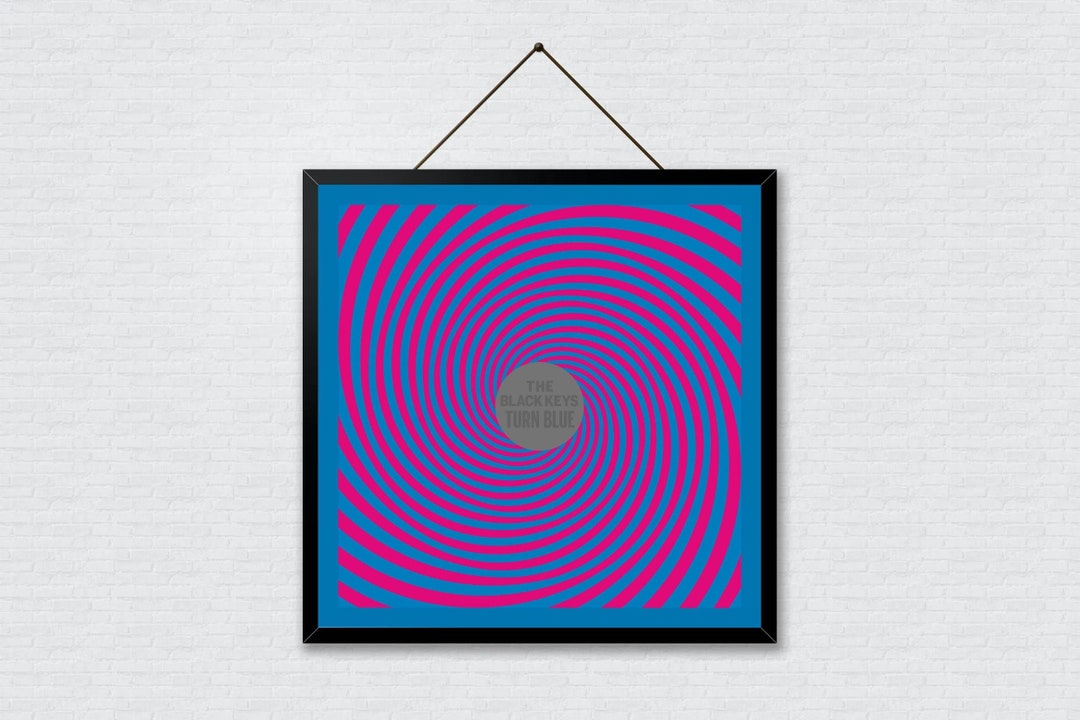 The Black Keys Poster - Turn Blue Album Cover Print, Rock'n'roll Poster ...