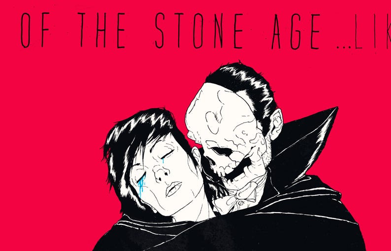 QOTSA Like Clockwork Album Cover Art Print: Rock Music Poster - Etsy