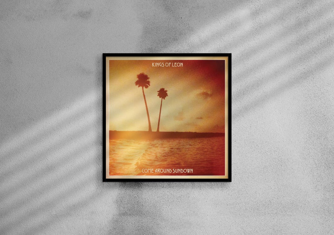 Kings of Leon Come Around Sundown Album Cover Poster - for Music Lover ...