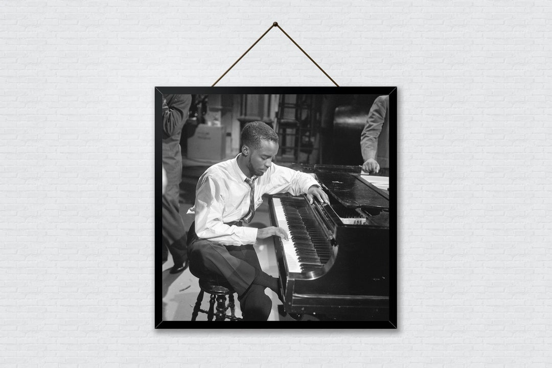 Ahmad Jamal Black & White Poster: Jazz Legend Art - Etsy