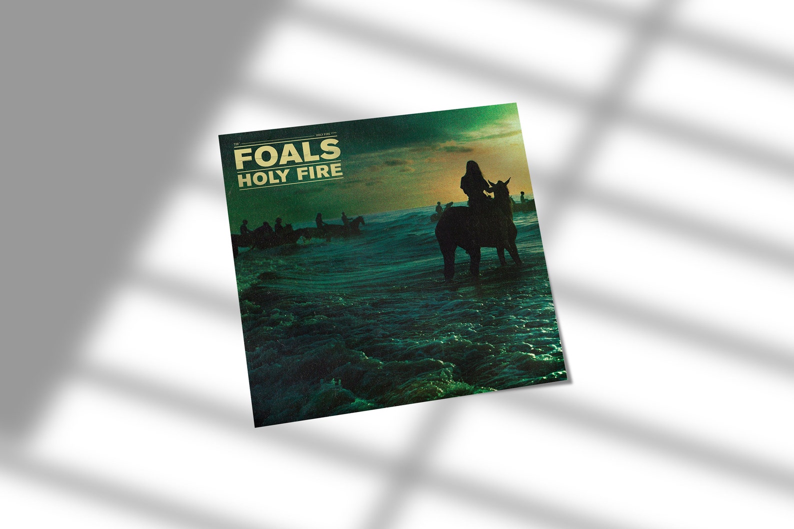 Foals Poster, Foals Holy Fire Album Cover Poster, Rock and Roll Poster ...