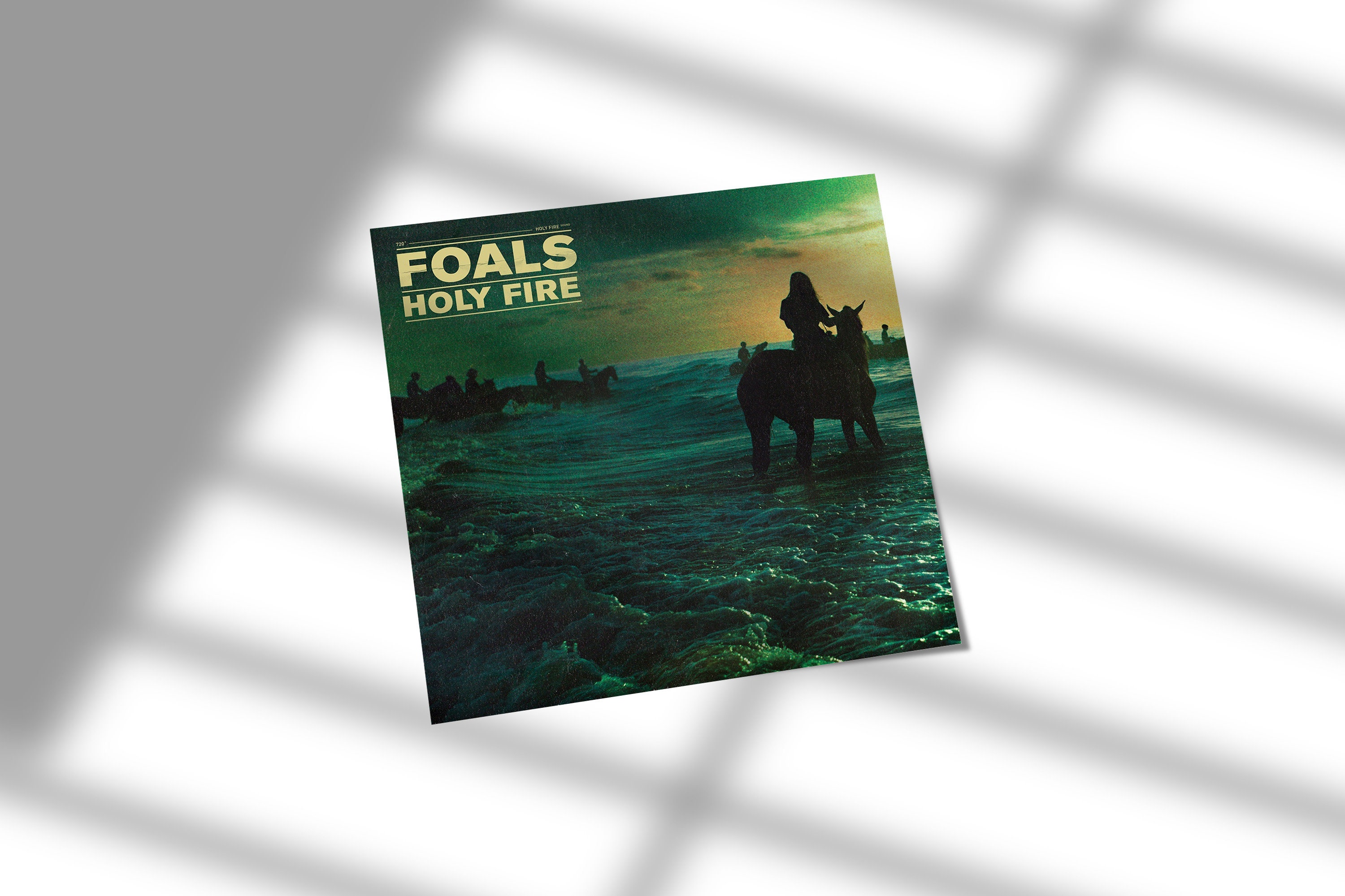 Foals Poster, Foals Holy Fire Album Cover Poster, Rock and Roll Poster ...