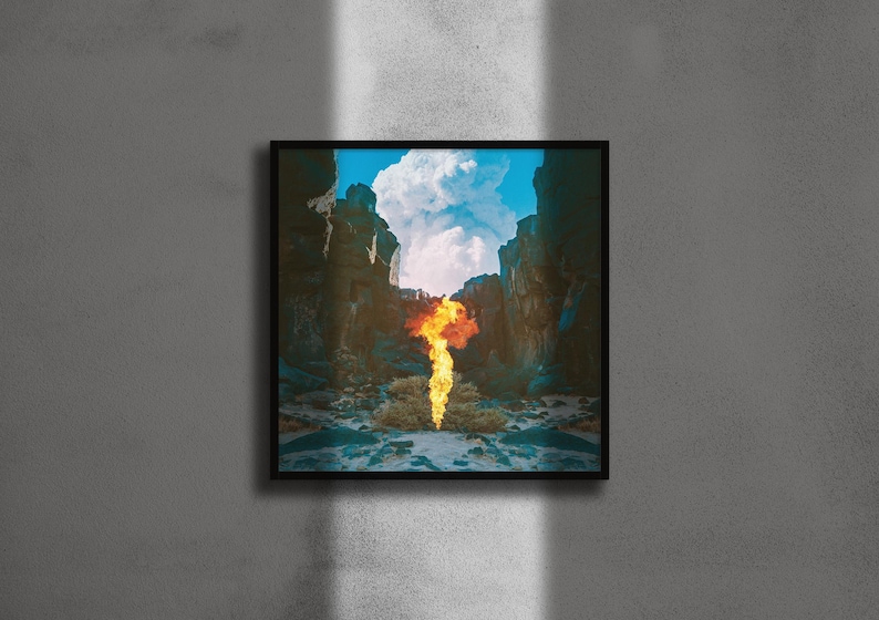 Bonobo Migration Album Cover Art Print: Canyon Landscape Poster - Etsy
