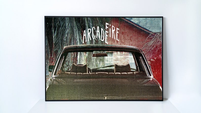 Arcade Fire 'the Suburbs' Album Art Poster: Indie Rock Wall Art - Etsy