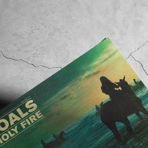 Foals Poster, Foals Holy Fire Album Cover Poster, Rock and Roll Poster ...