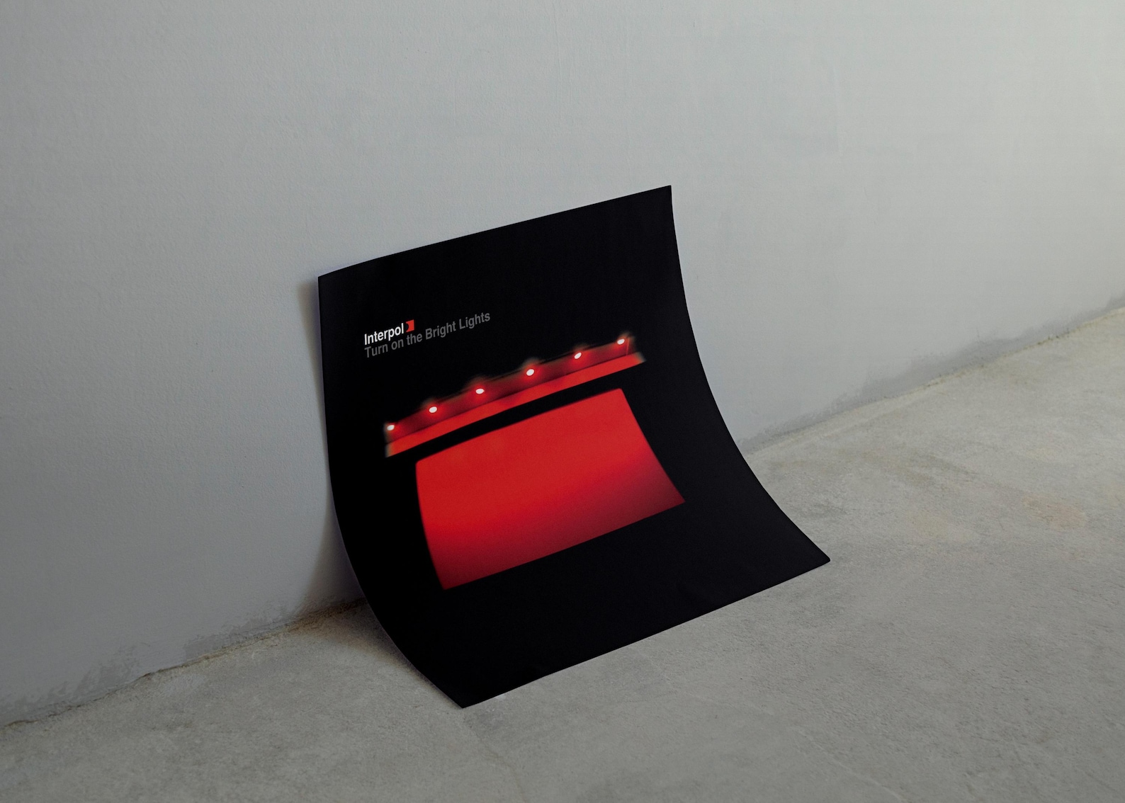 Interpol 'turn on the Bright Lights' Album Cover Art Print - Etsy