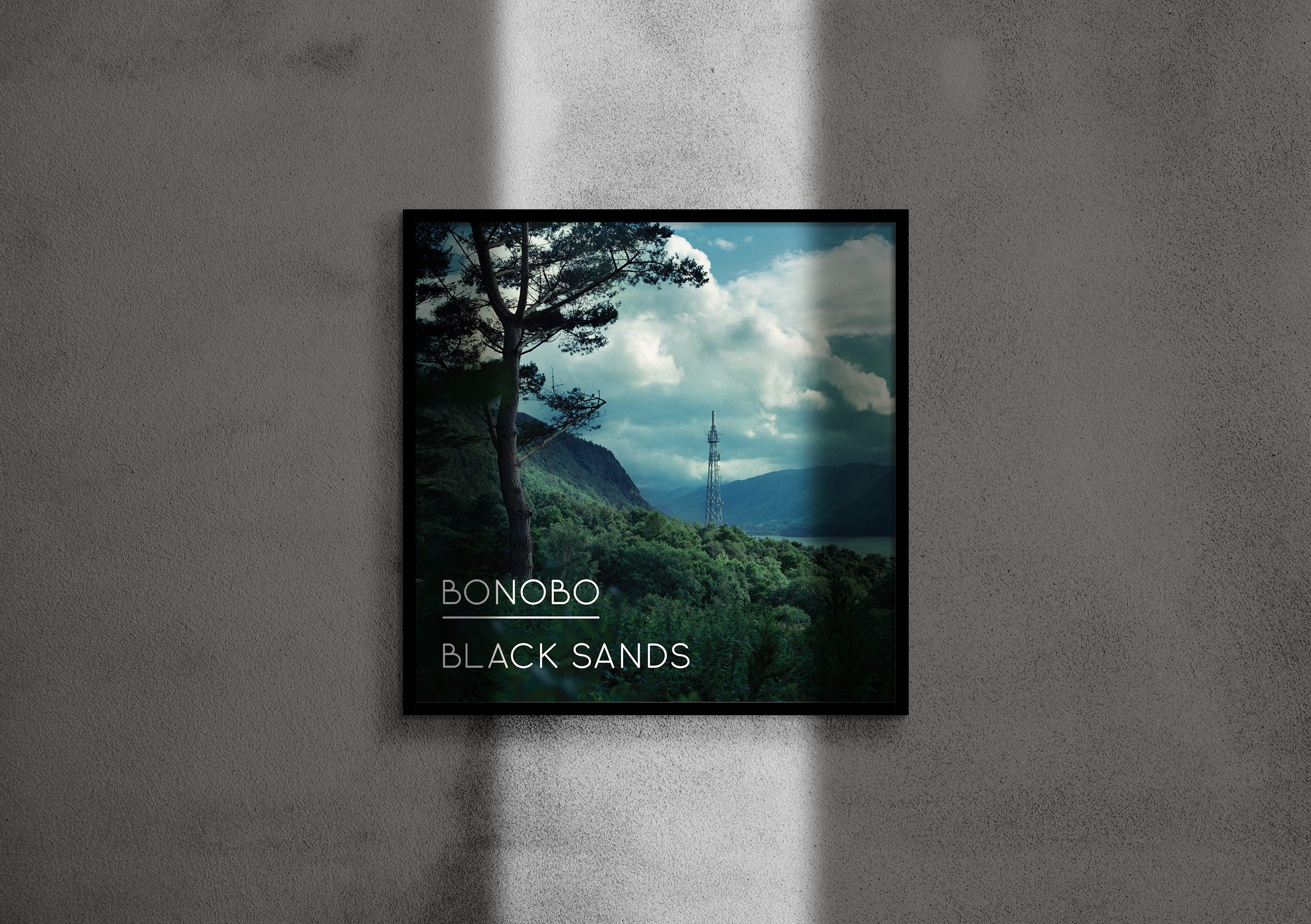 Bonobo Black Sands Album Cover Poster, Bonobo Band Print, Music Wall ...