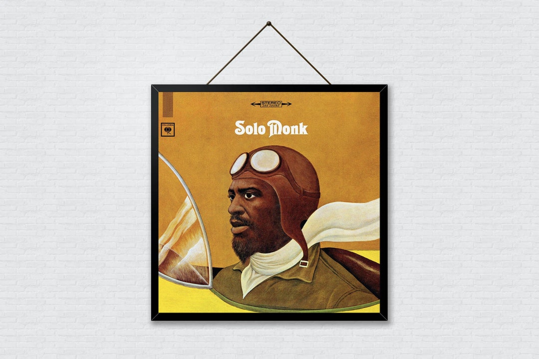 Thelonious Monk Poster, Monk's Solo 1965 Album Cover Print, Classic ...