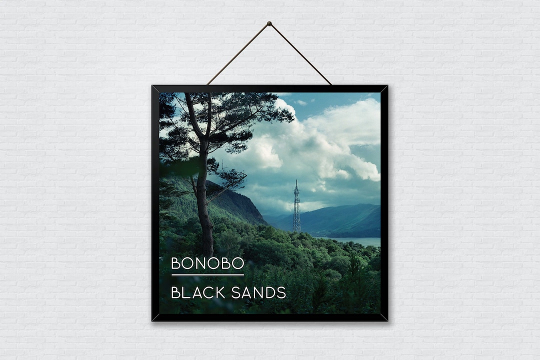 Bonobo Black Sands Album Cover Poster, Bonobo Band Print, Music Wall ...