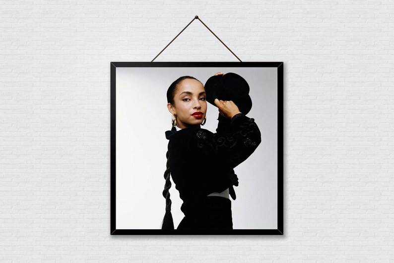 Sade Adu Poster, Sade Print, Soul Pop Art, Music Wall Decor - Etsy