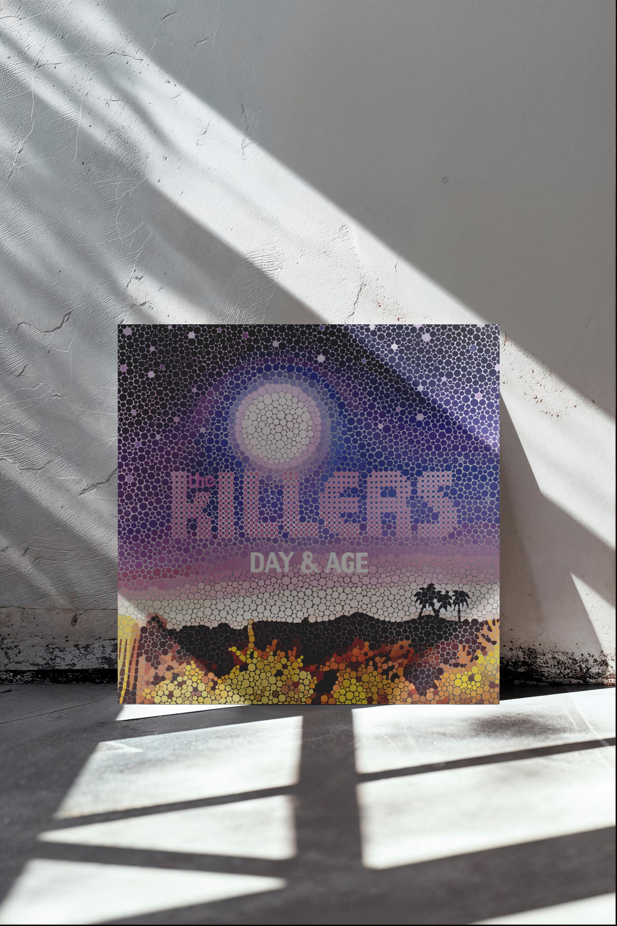 The Killers Poster - Day & Age Album Cover Print, Indie Rock Wall Decor ...