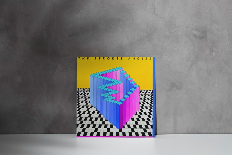 The Strokes Angles Album Cover Poster, Music Wall Art, Greatest Albums ...