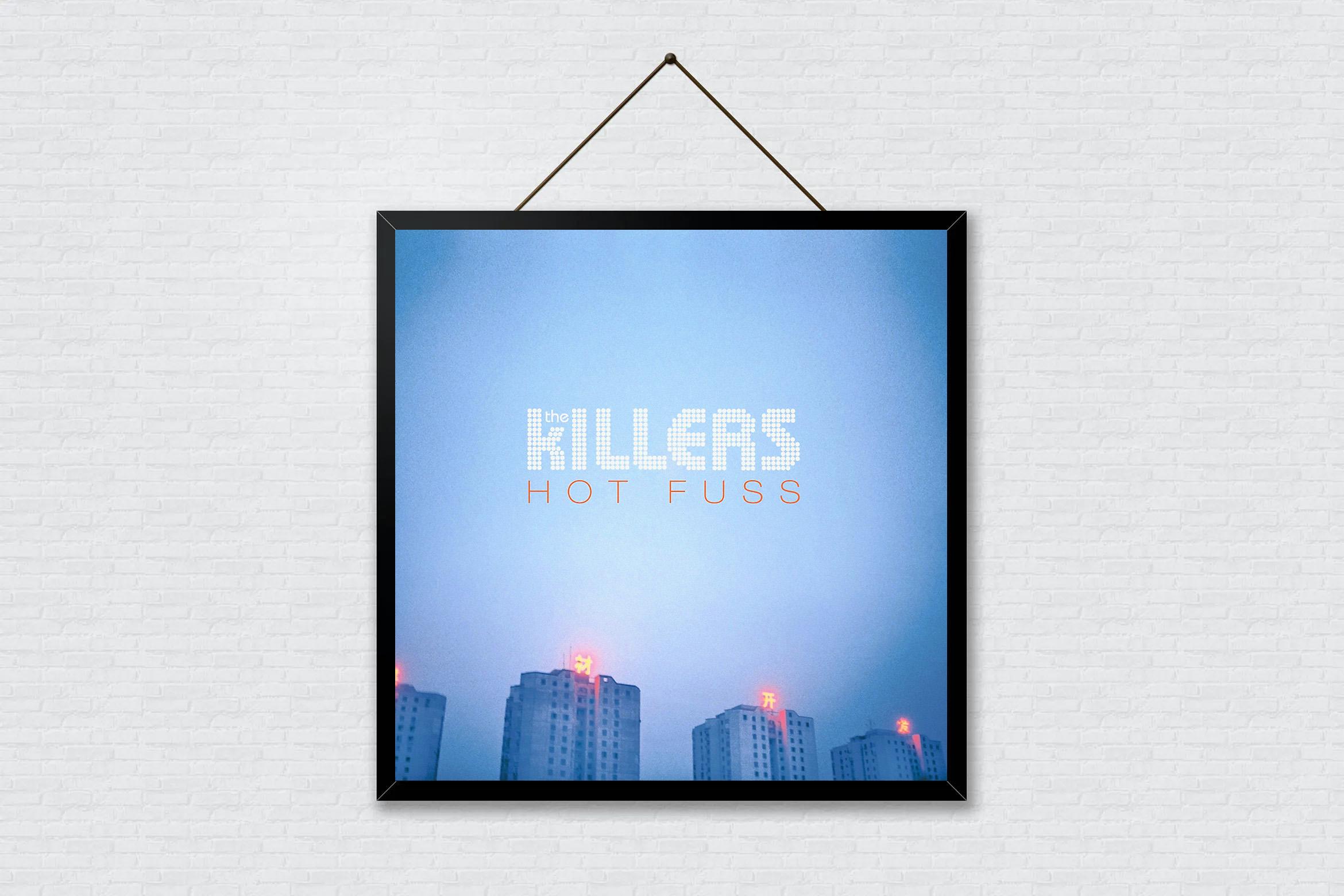 The Killers Hot Fuss Album Cover Art Print: Indie Rock Wall Decor - Etsy