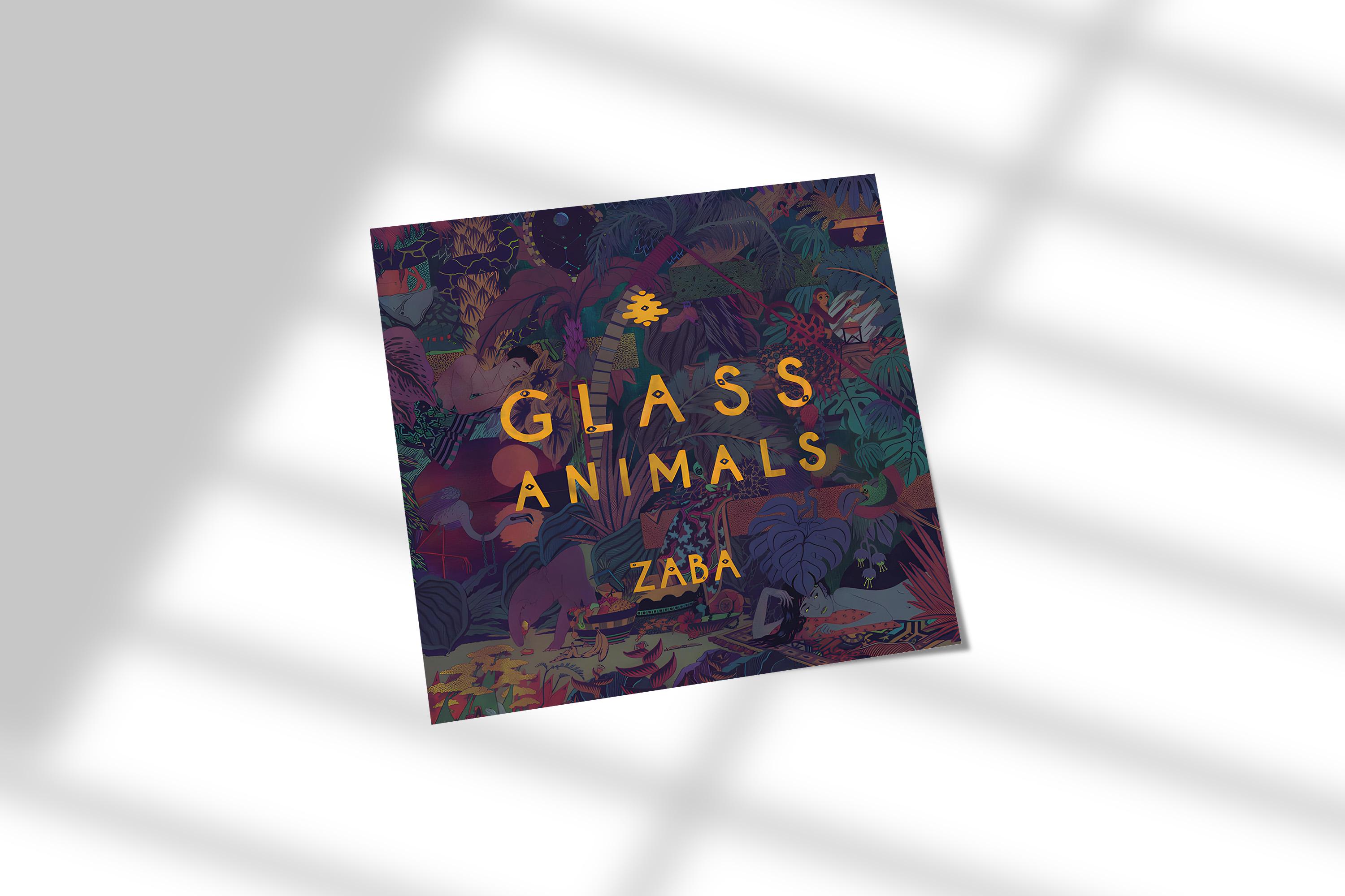 Glass Animals Zaba Album Cover Poster, Indie Rock Wall Art, Music ...