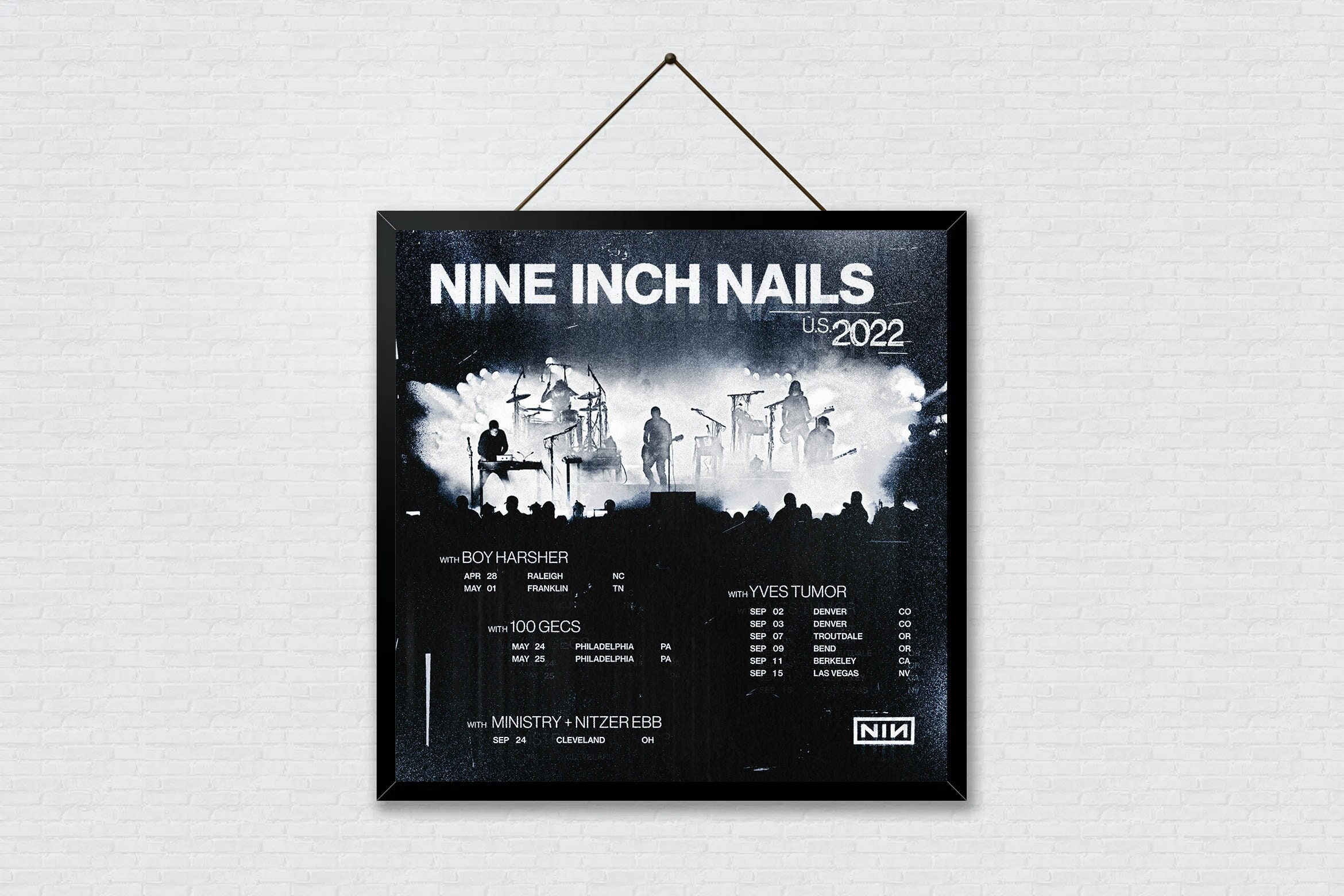 Nine Inch Nails Logo 2022