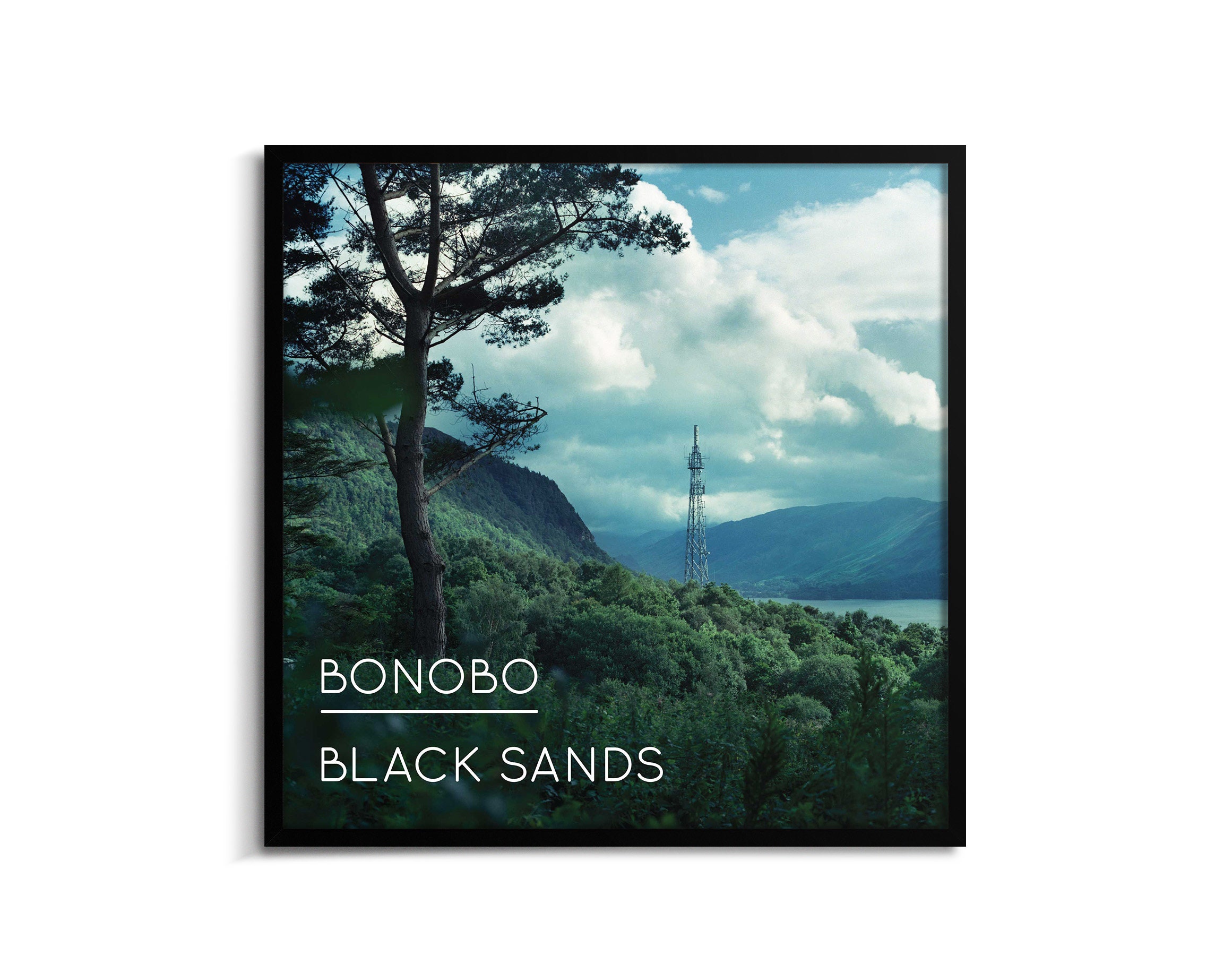 Bonobo Black Sands Album Cover Poster, Bonobo Band Print, Music Wall ...
