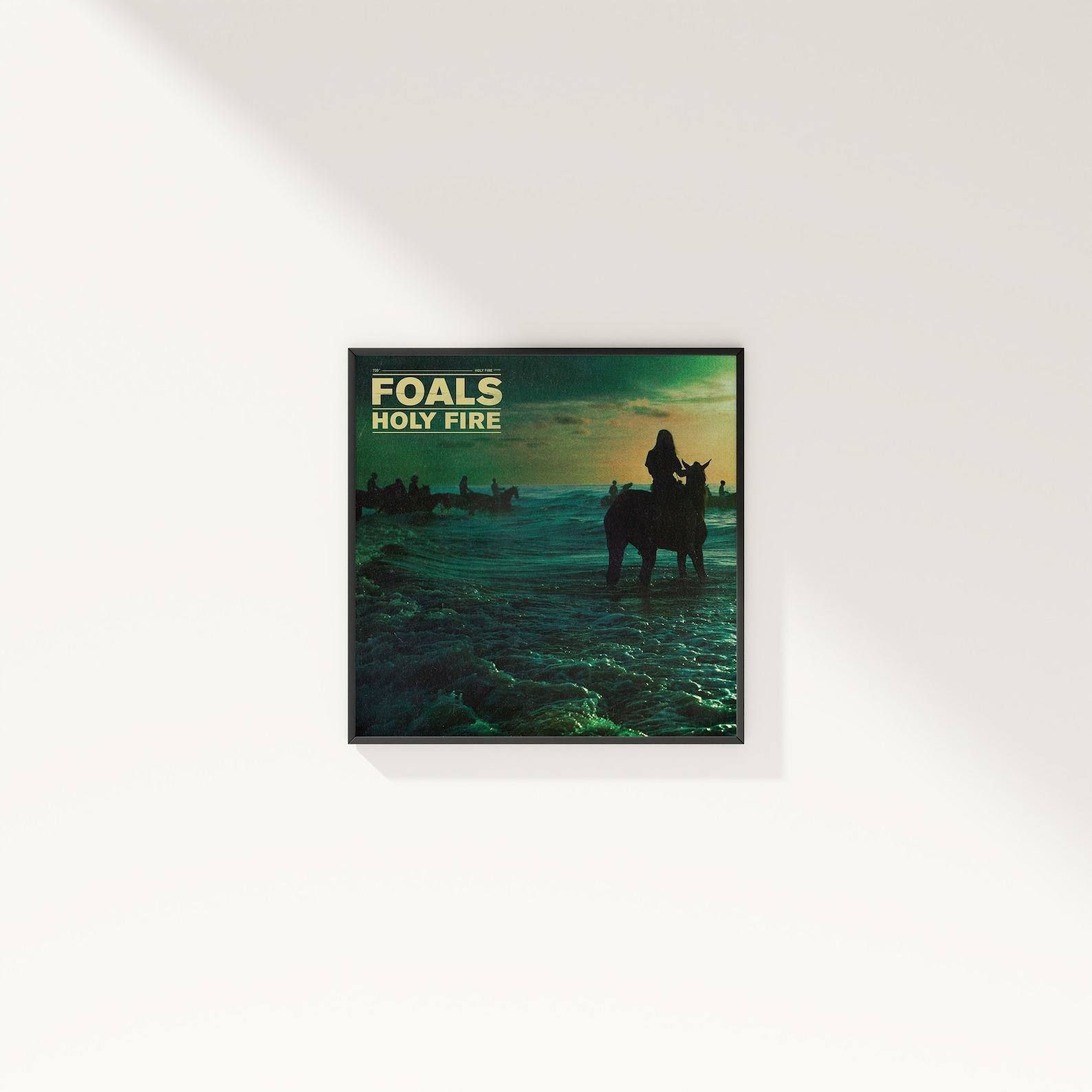 Foals Poster, Foals Holy Fire Album Cover Poster, Rock and Roll Poster ...