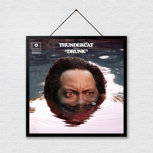 Thundercat 'drunk' Album Cover Poster - Music Wall Art - Etsy