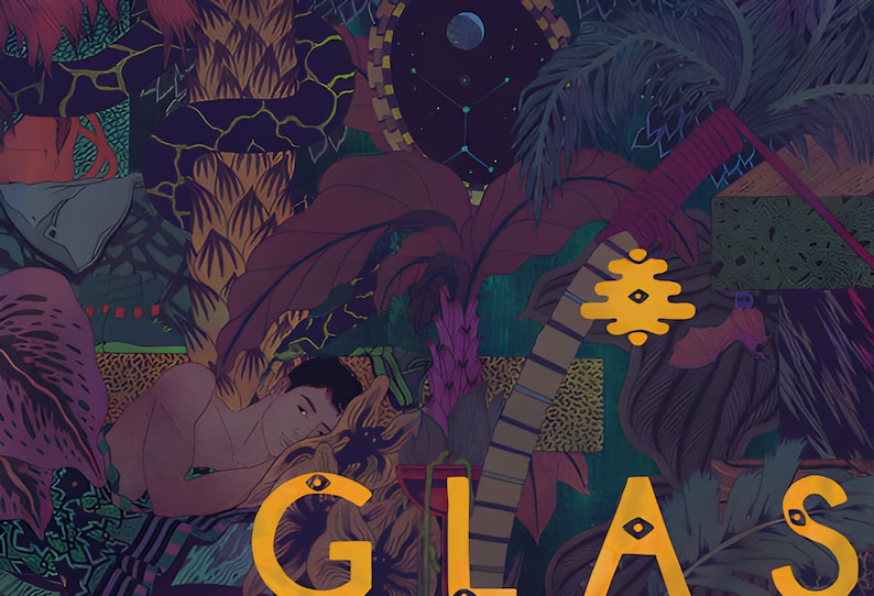 Glass Animals Zaba Album Cover Poster, Indie Rock Wall Art, Music ...