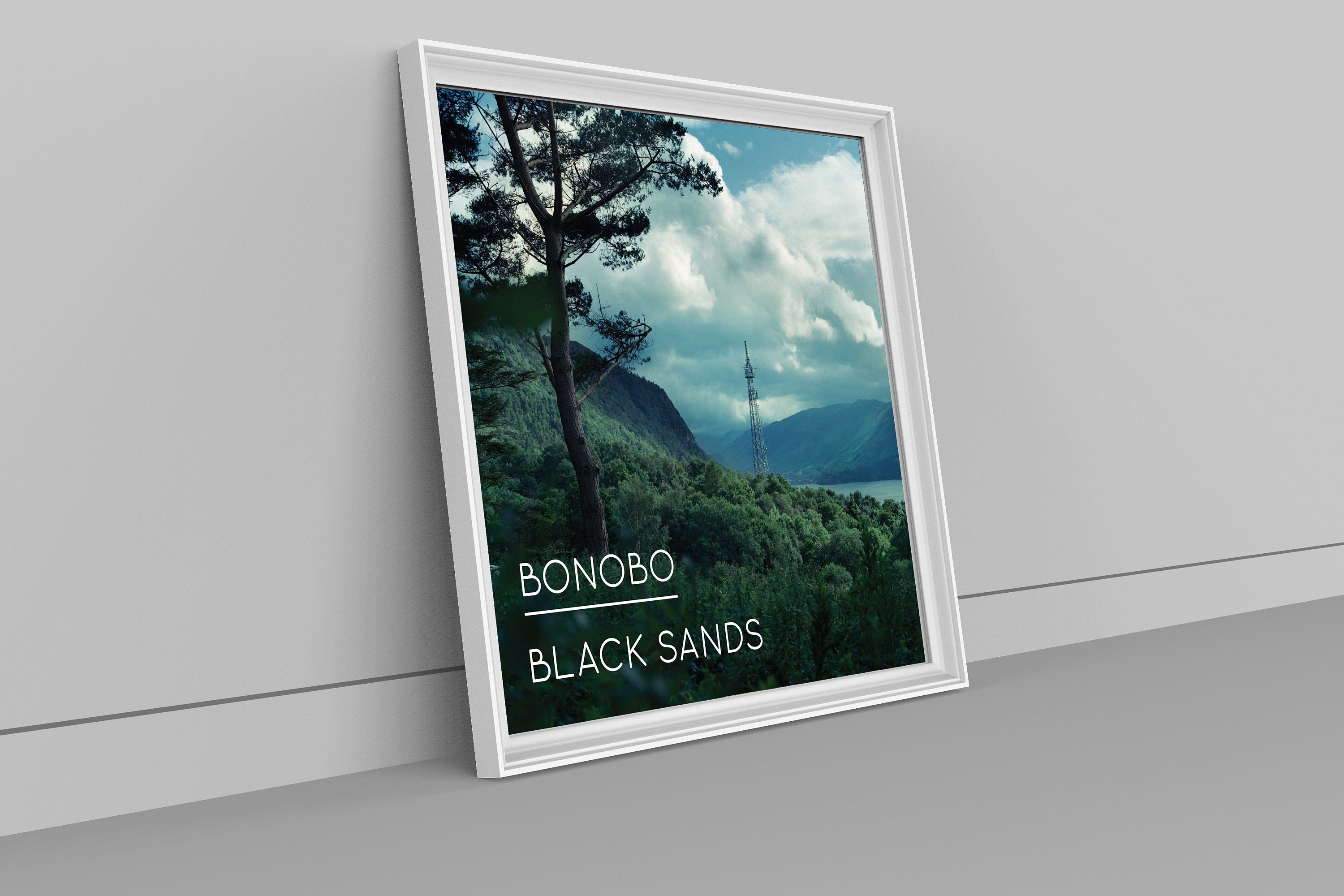 Bonobo Black Sands Album Cover Poster, Bonobo Band Print, Music Wall ...