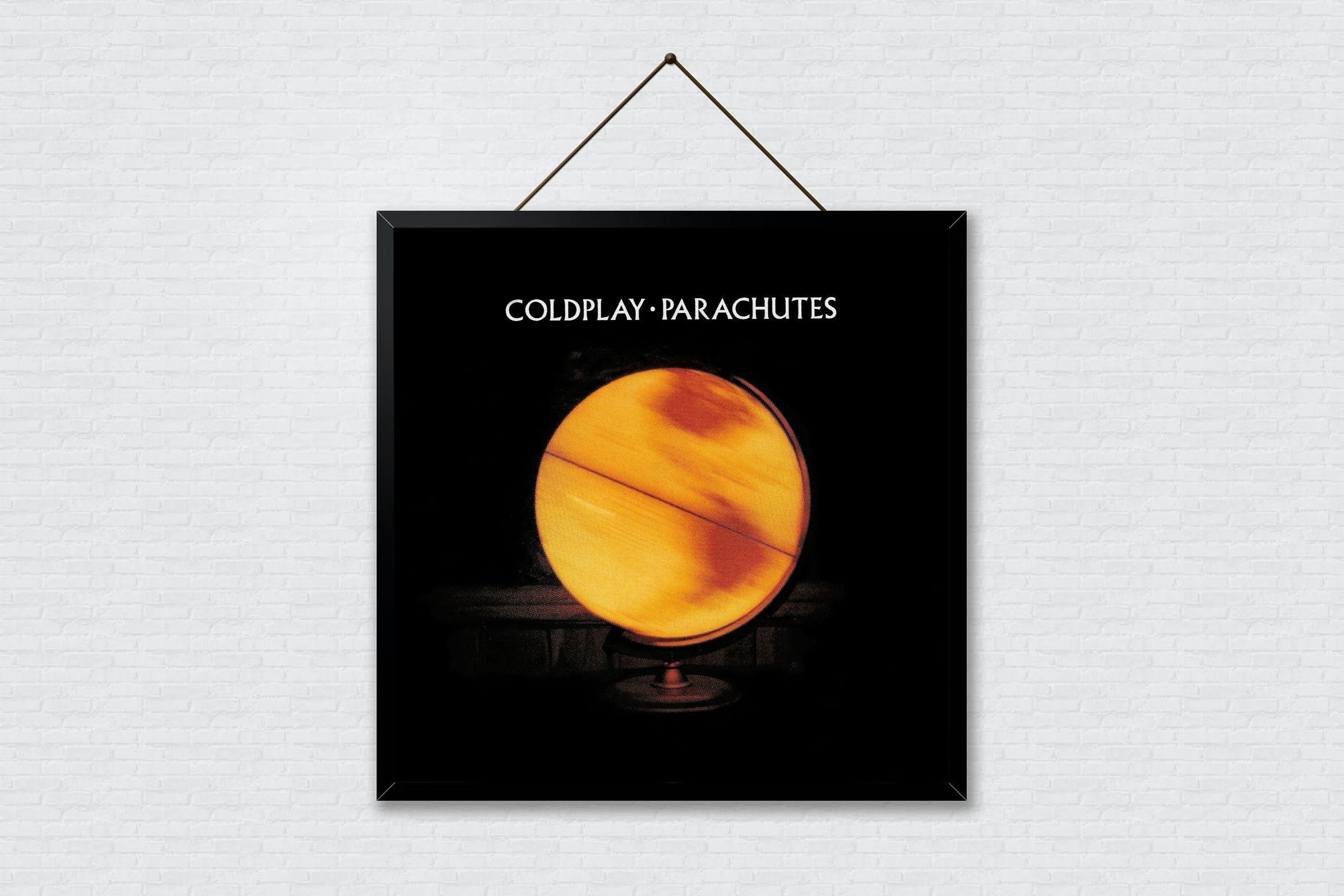 Coldplay 'Parachutes' Album Poster - Coldplay Poster - Coldplay Tour Poster