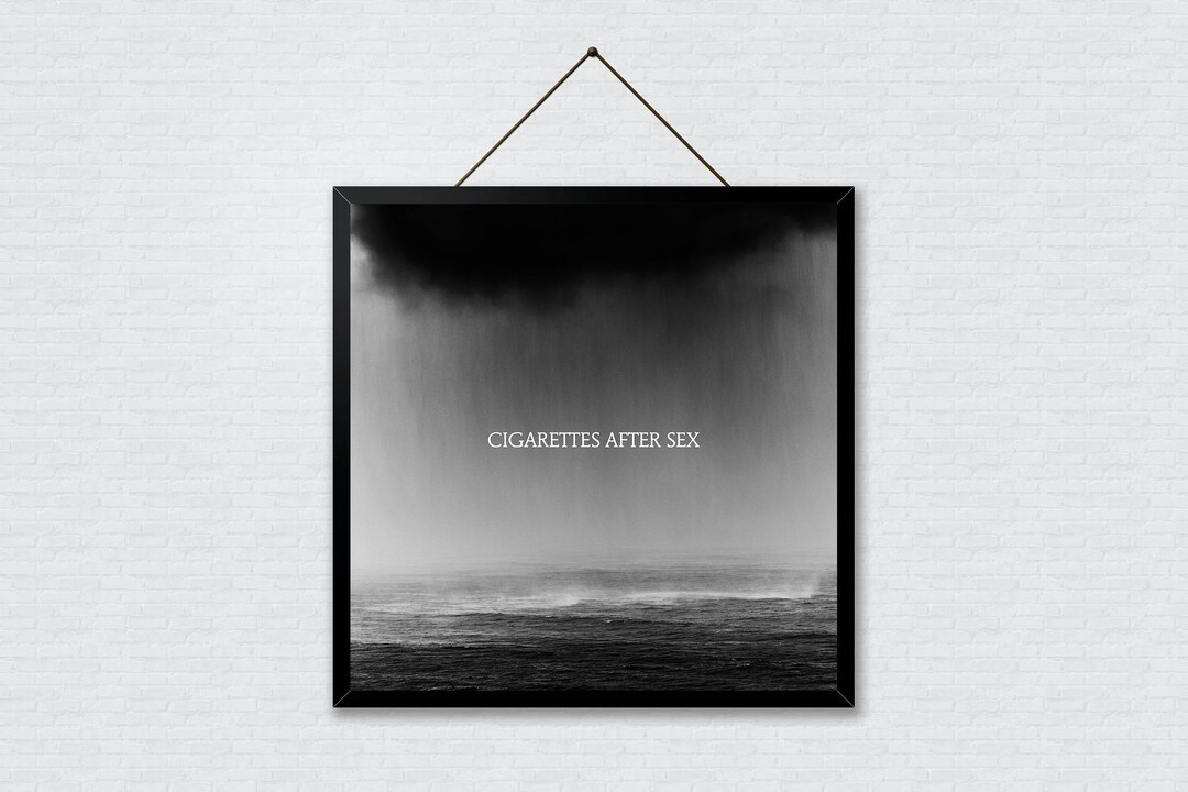 Cigarettes After Sex Poster, CAS Cry Album Cover Print, Album Cover ...