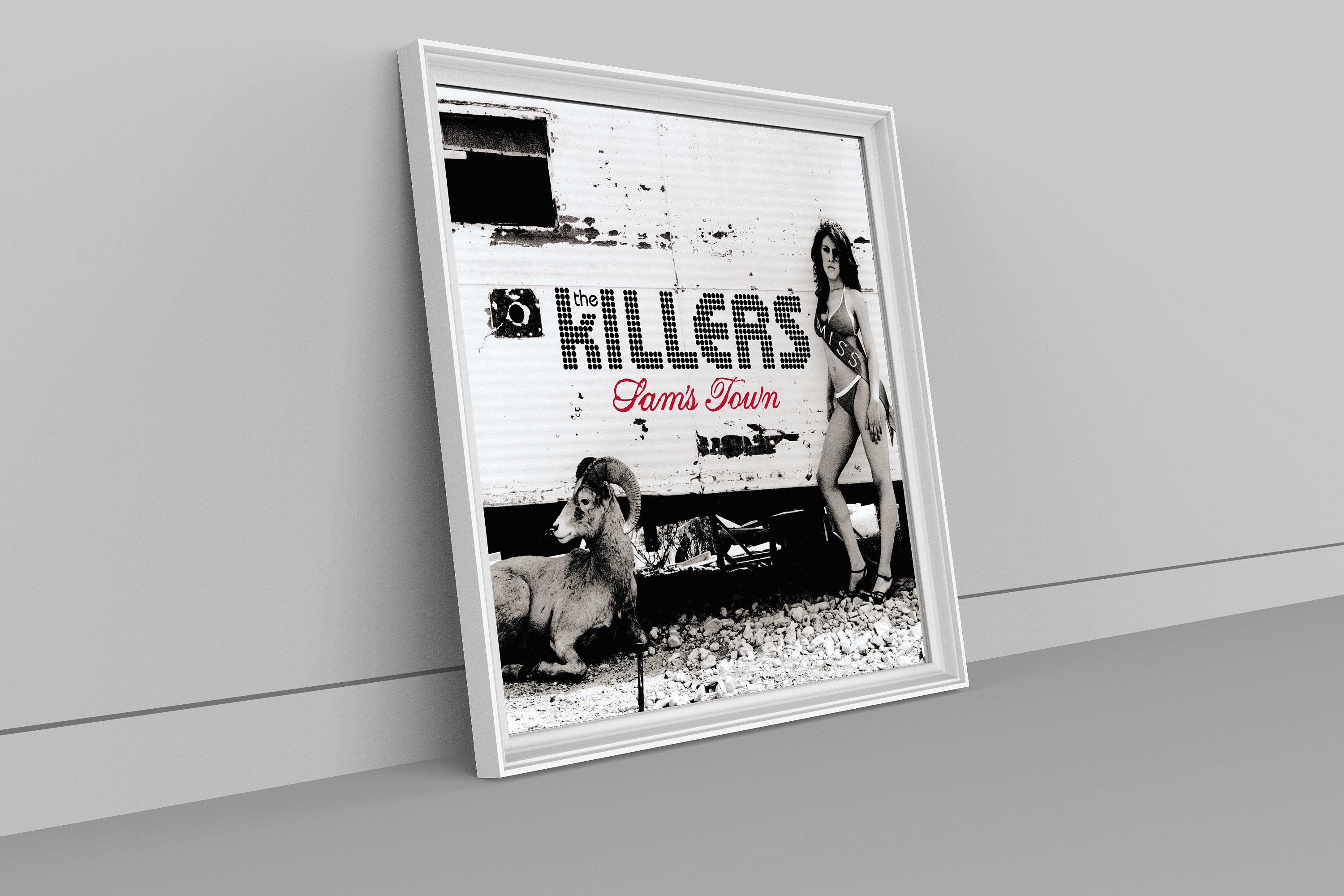 The Killers Poster, the Killers Sam's Town 2006 Album Cover Poster Rock ...
