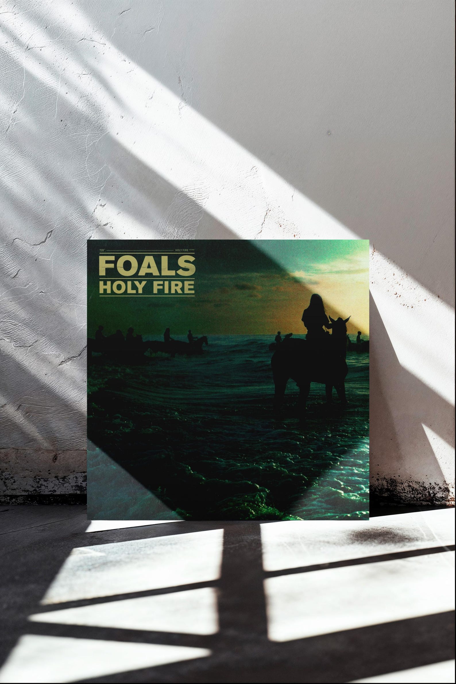 Foals Poster, Foals Holy Fire Album Cover Poster, Rock and Roll Poster ...