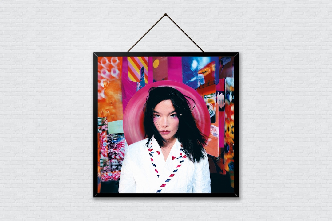 Björk Poster, Bjork Post Album Cover Poster, Pop Art, Album Cover ...