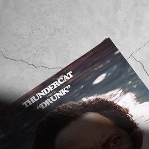 Thundercat 'drunk' Album Cover Poster - Music Wall Art - Etsy