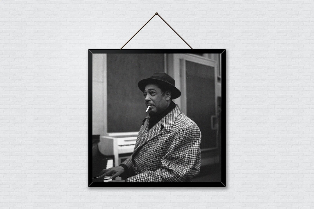 Duke Ellington Vintage Poster – Iconic Jazz Musicians Wall Decor, Jazz ...
