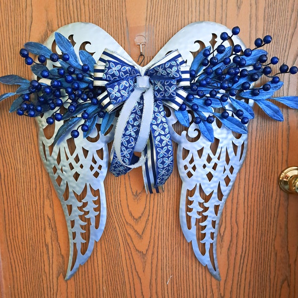 Angel Wing Wreath - Etsy