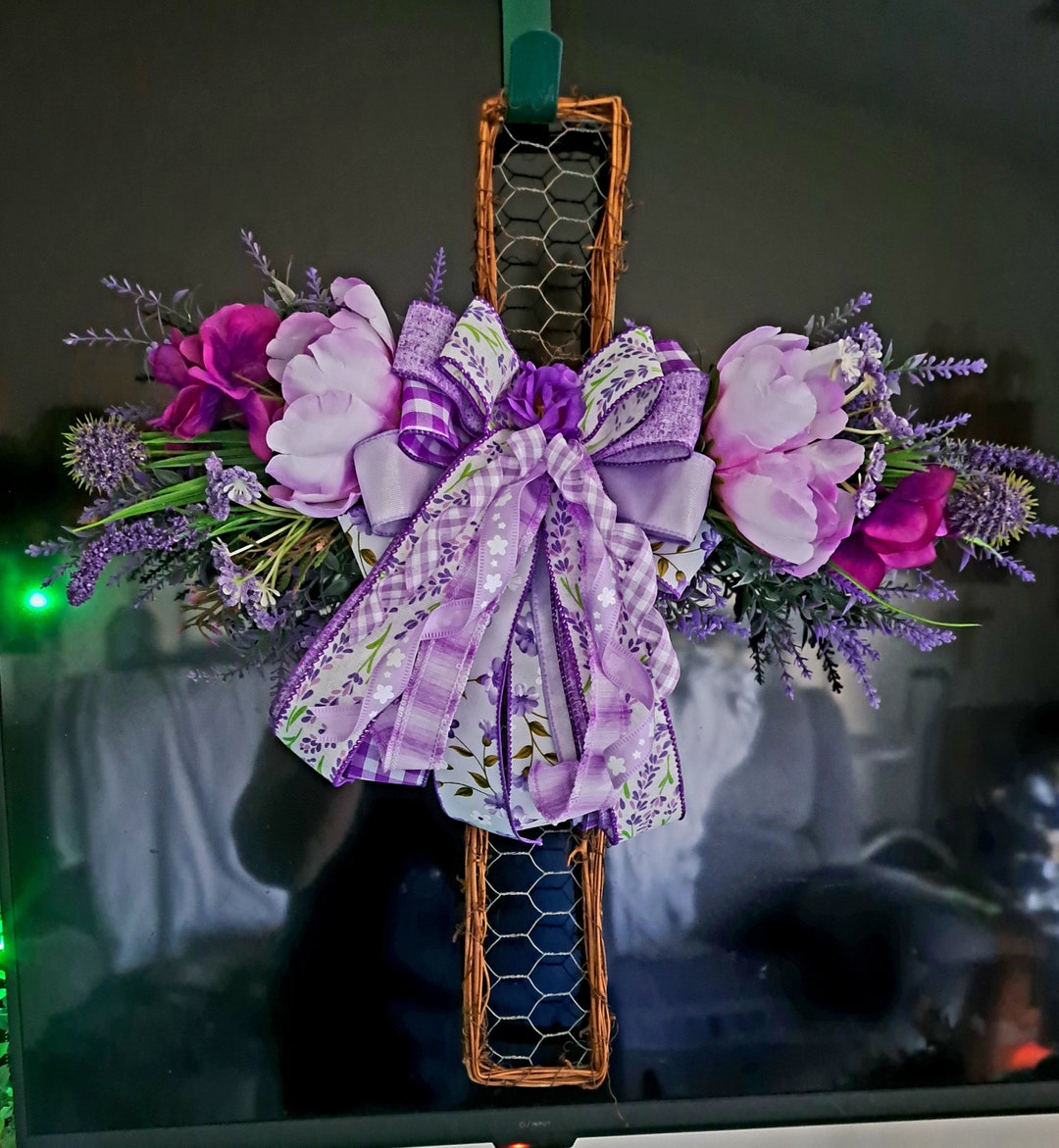 Easter Cross Decor - Etsy