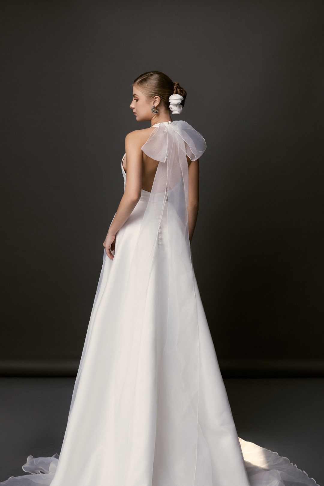 Morden Wedding Dress/ Long Wedding Dress/ Bridal Dress/ A Line Bridal ...