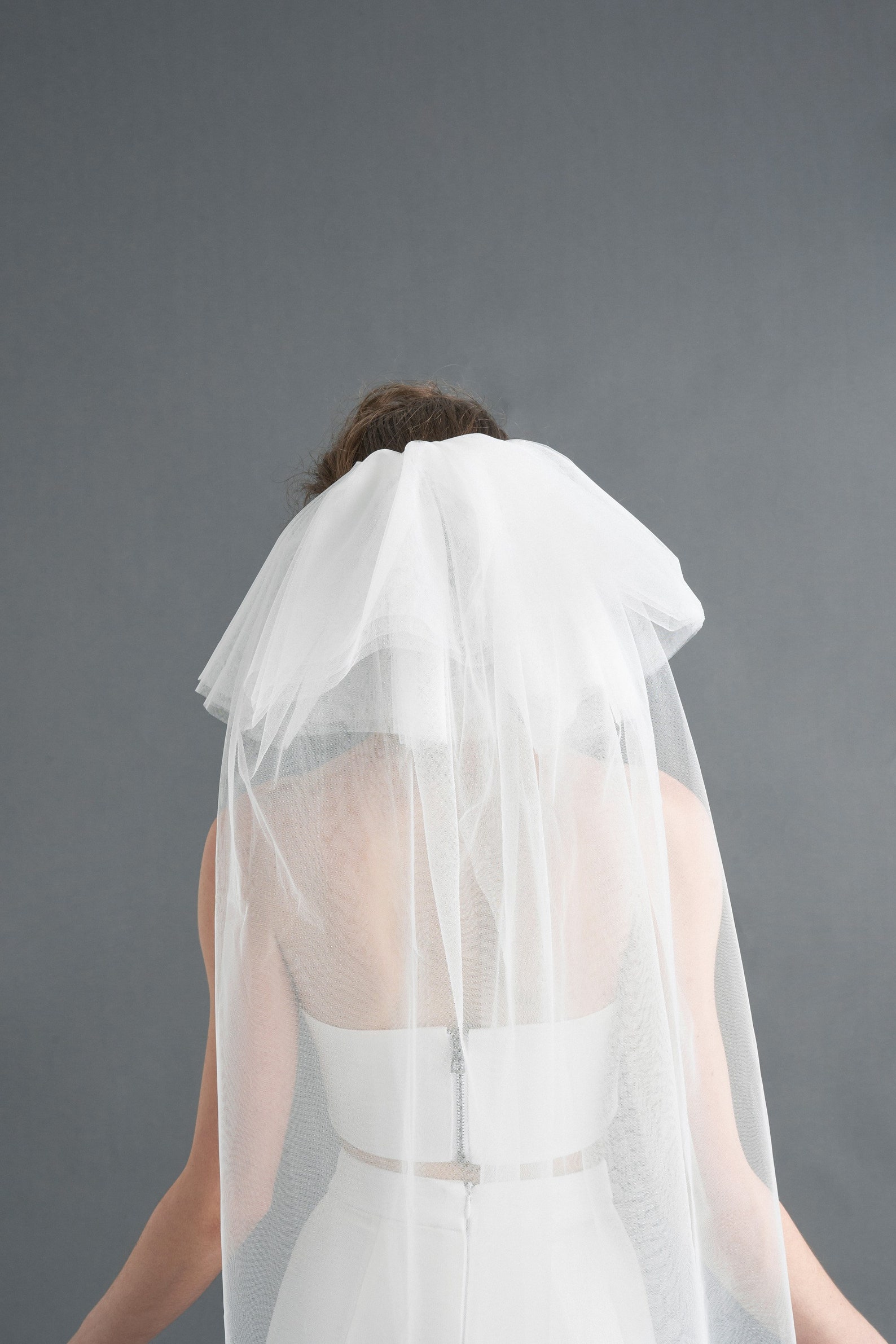 Waltz Wedding Veil / Two Tiers Wedding Veil / Wedding Veil / Bridal ...