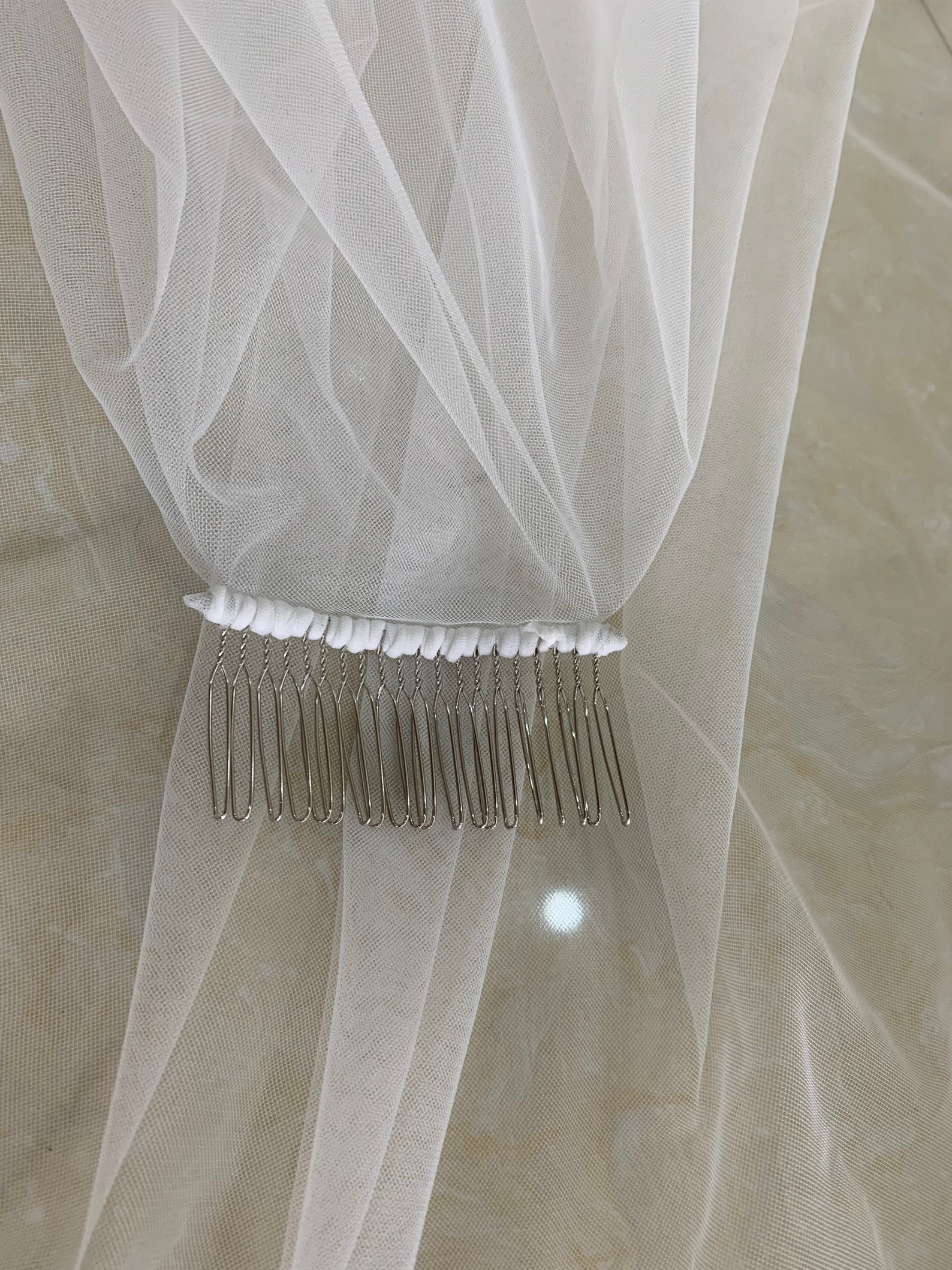 Waltz Wedding Veil / Two Tiers Wedding Veil / Wedding Veil / Bridal ...