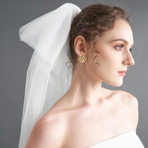 Waltz Wedding Veil / Two Tiers Wedding Veil / Wedding Veil / Bridal ...