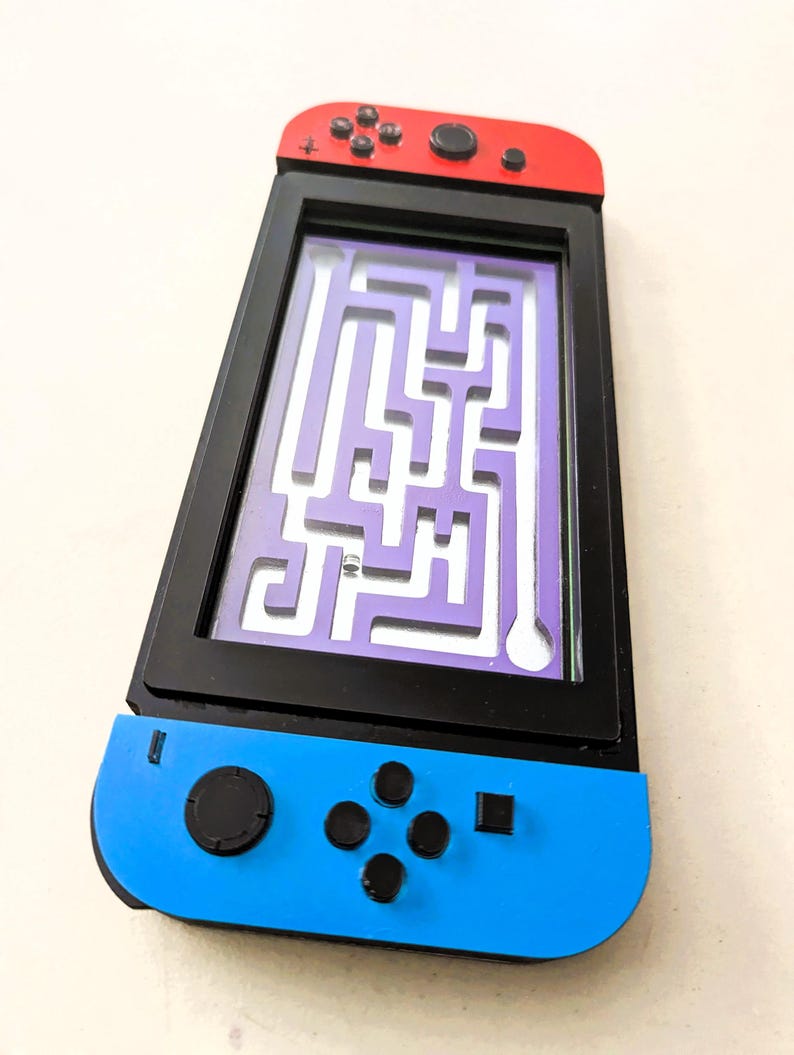 Video Game Maze Puzzle SVG | Laser Cut Console File | Gamer DIY Project ...