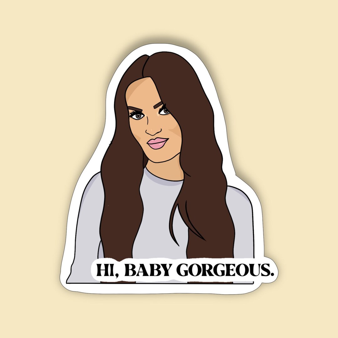 Real Housewives of Atlanta, RHOSLC, Lisa Barlow Sticker, Hi Baby ...